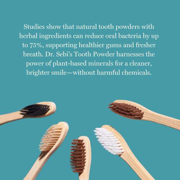 Tooth Powder - Natural Dental Support – Dr. Sebi's Cell Food